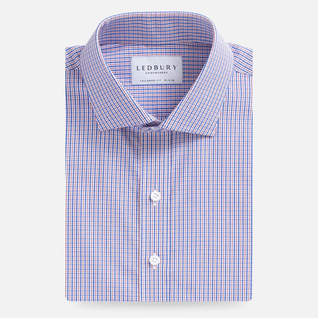 The Red Simmons Check Dress Shirt – Ledbury