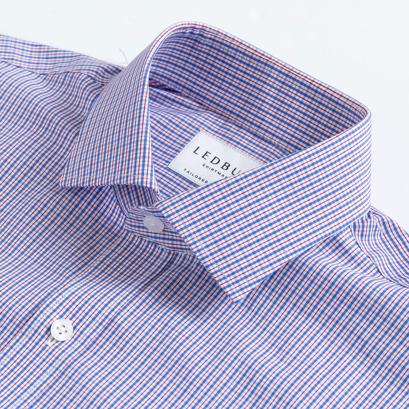 The Red Simmons Check Dress Shirt – Ledbury