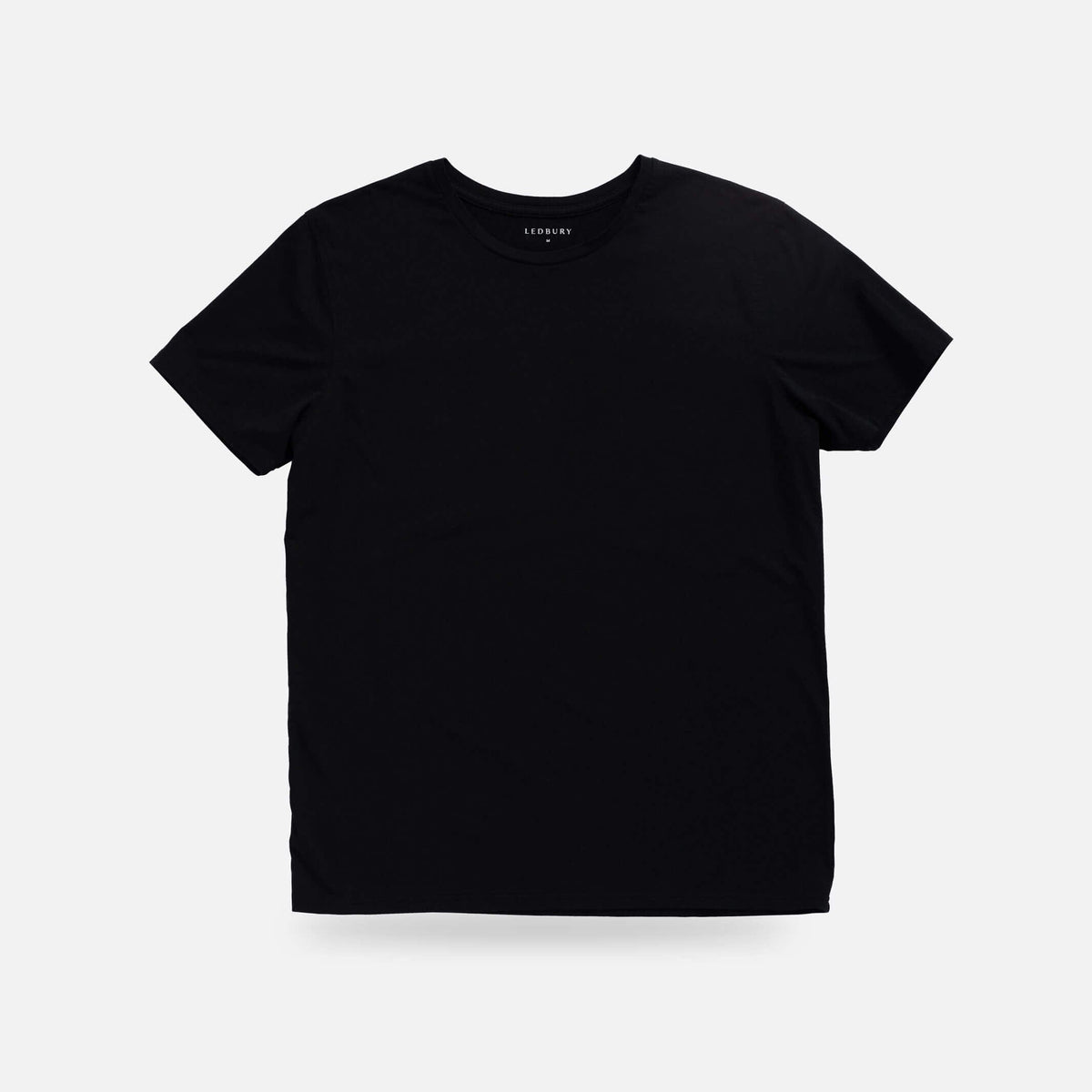 Black Crew Neck Undershirt – Ledbury | Cotton Modal Blend