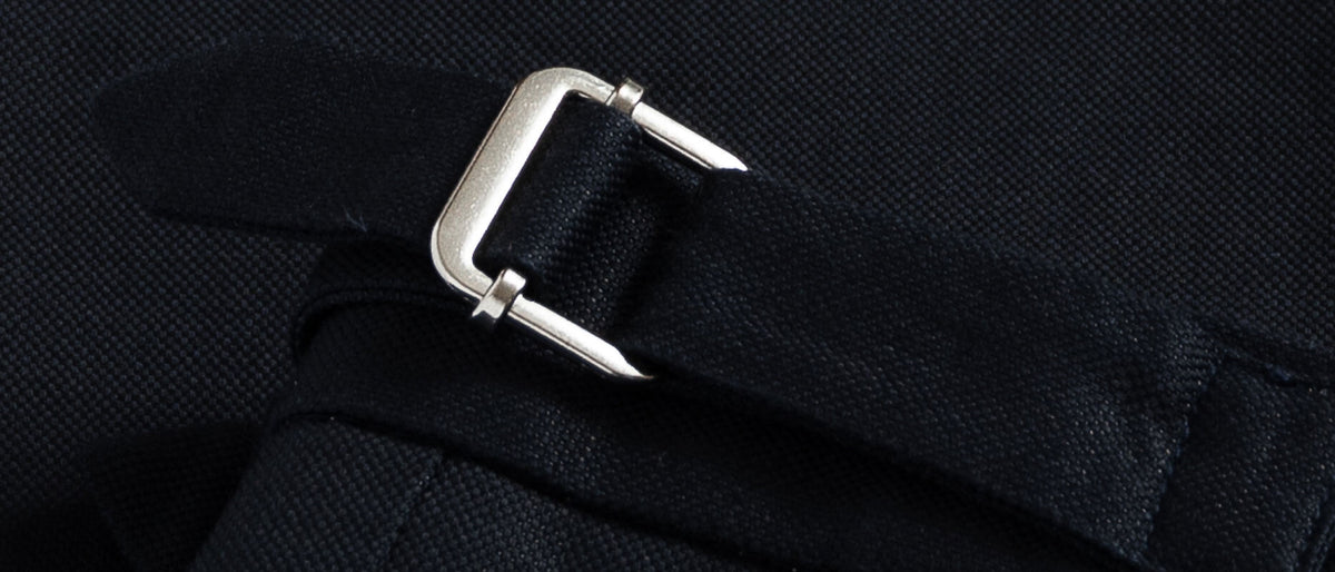Navy All Season Richmond Dress Chino with Side Tabs – Custom Fit | Ledbury