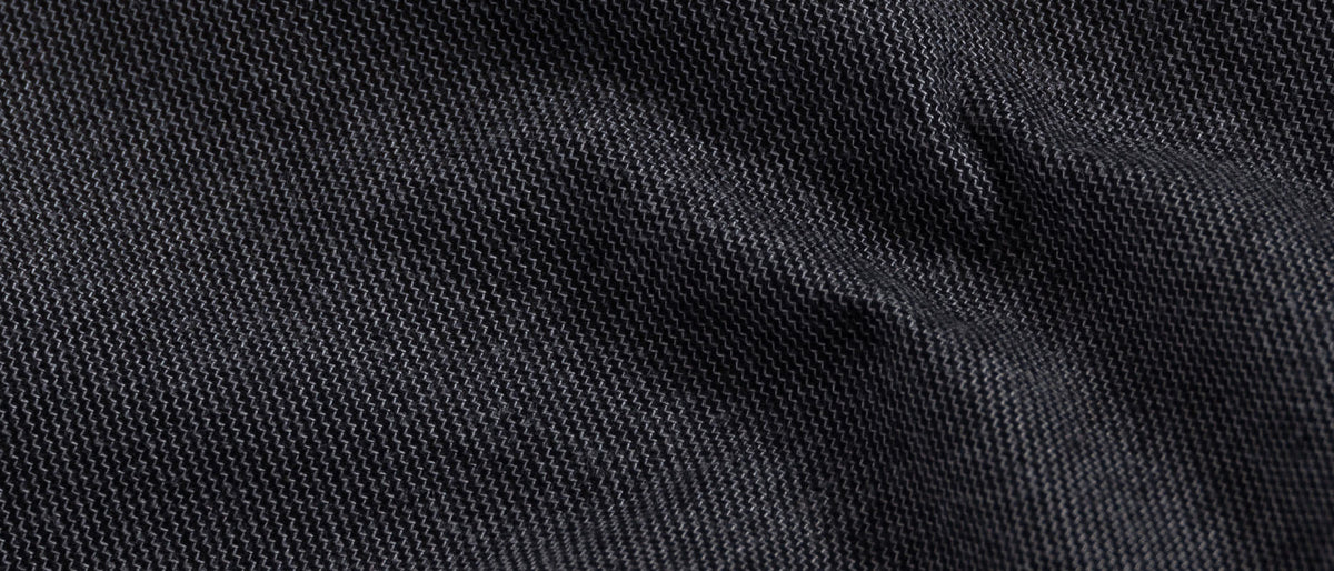 Dark Grey Brushed Cotton Richmond Dress Chino – Custom Fit | Ledbury