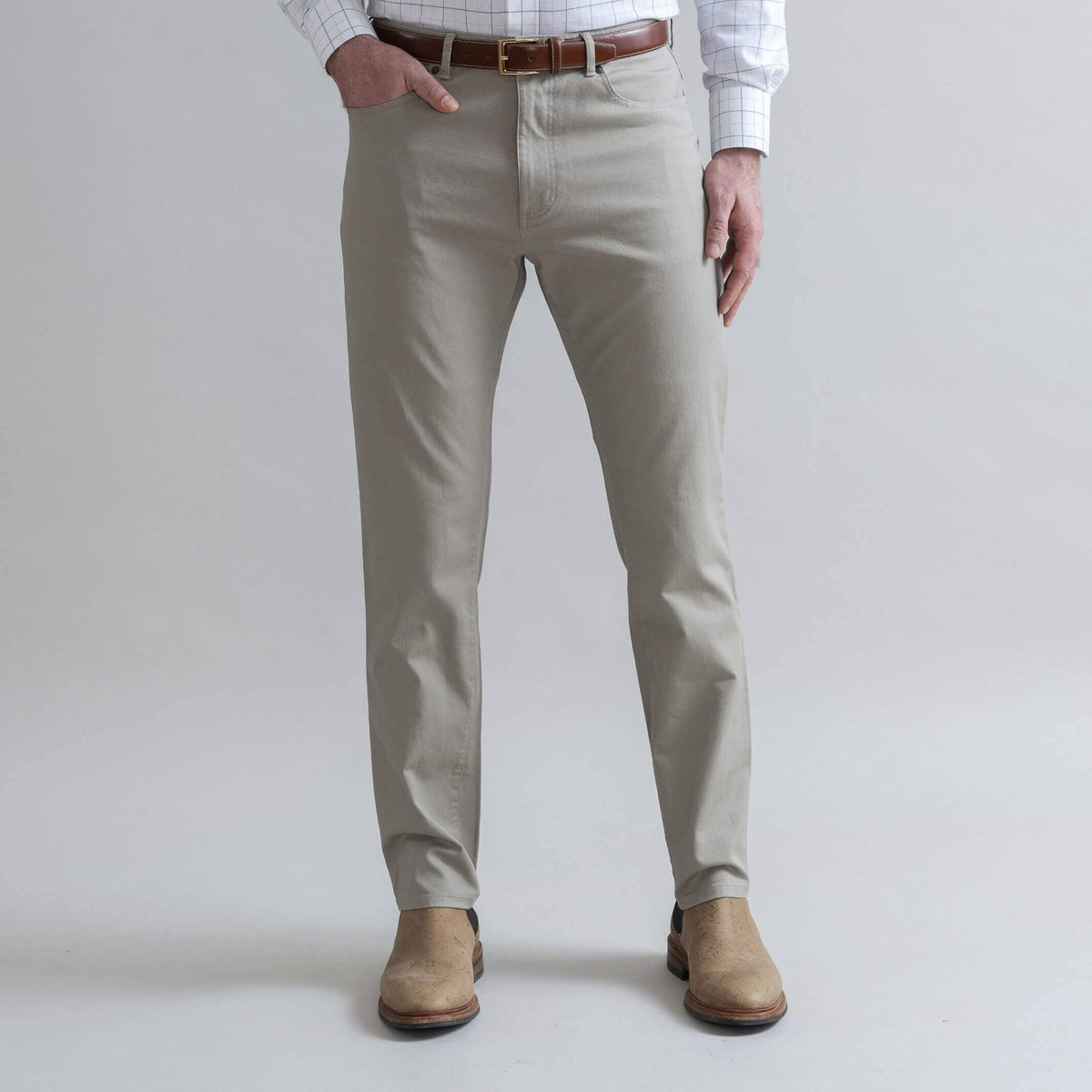 The Cement Stretch Canvas Franklin 5 Pocket Custom Pant – Ledbury