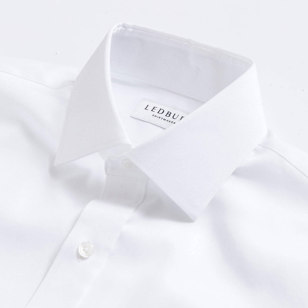 The White Madison Fine Twill Custom Shirt – Ledbury