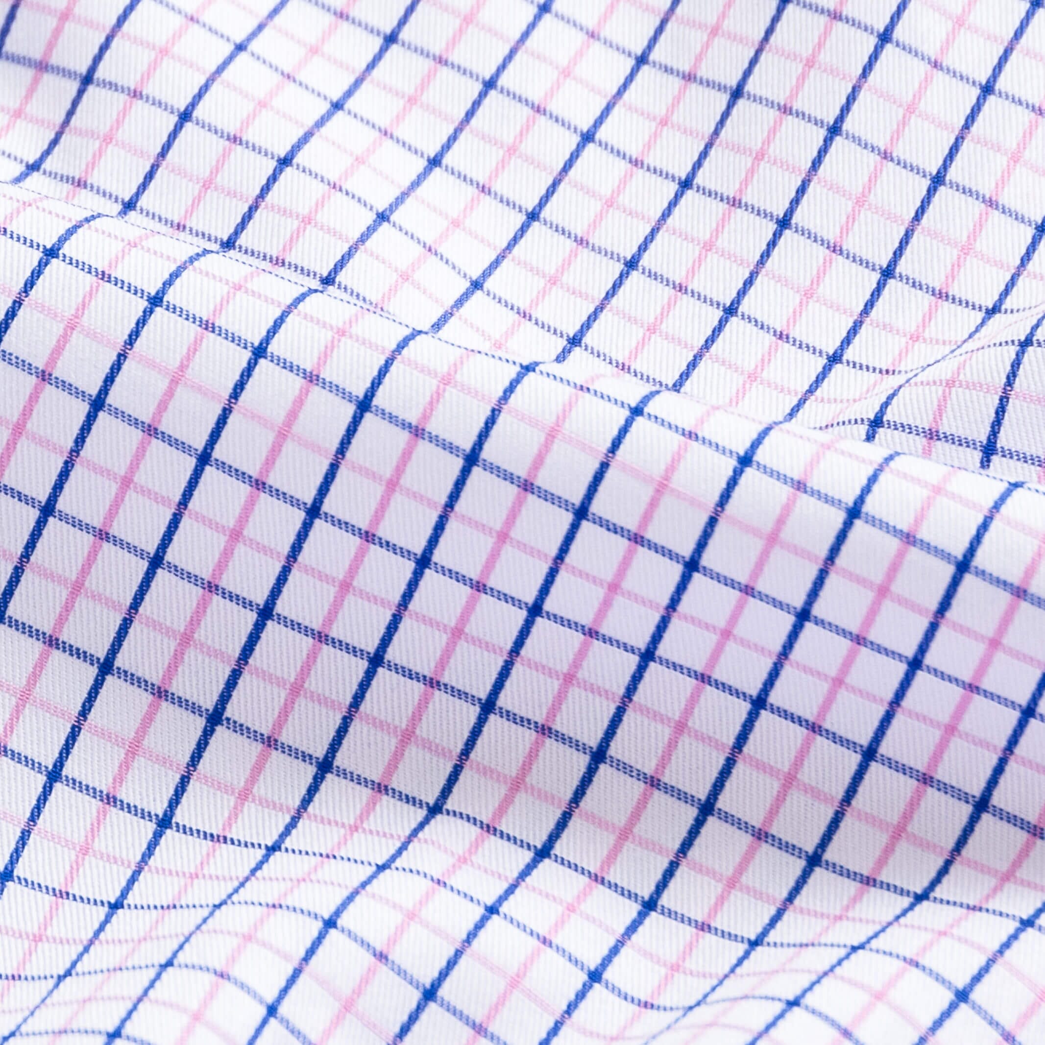 The Pink Hughes Check Custom Shirt – Ledbury