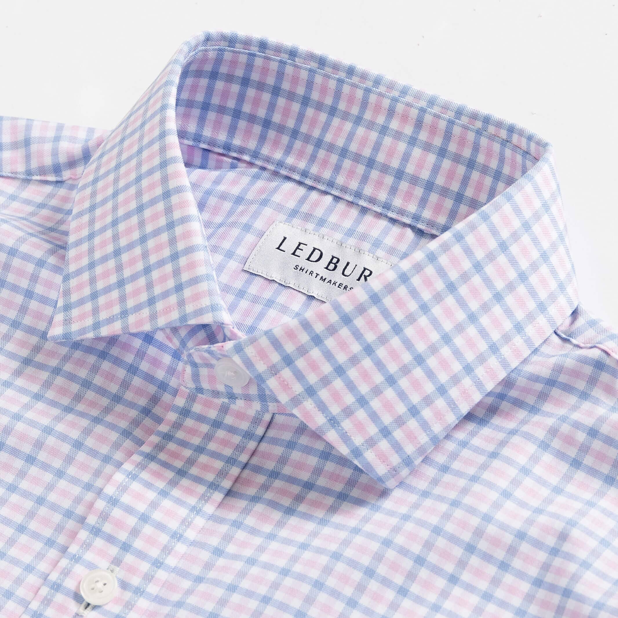 The Pink Journey Flex Performance Tattersall Custom Shirt – Ledbury