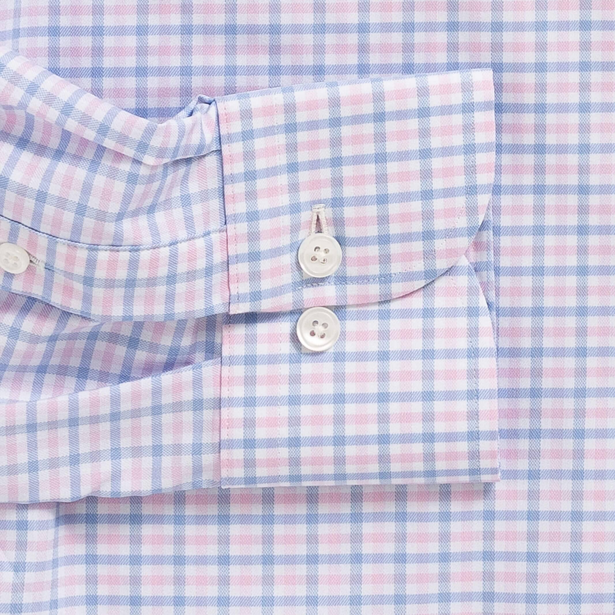 The Pink Journey Flex Performance Tattersall Custom Shirt – Ledbury
