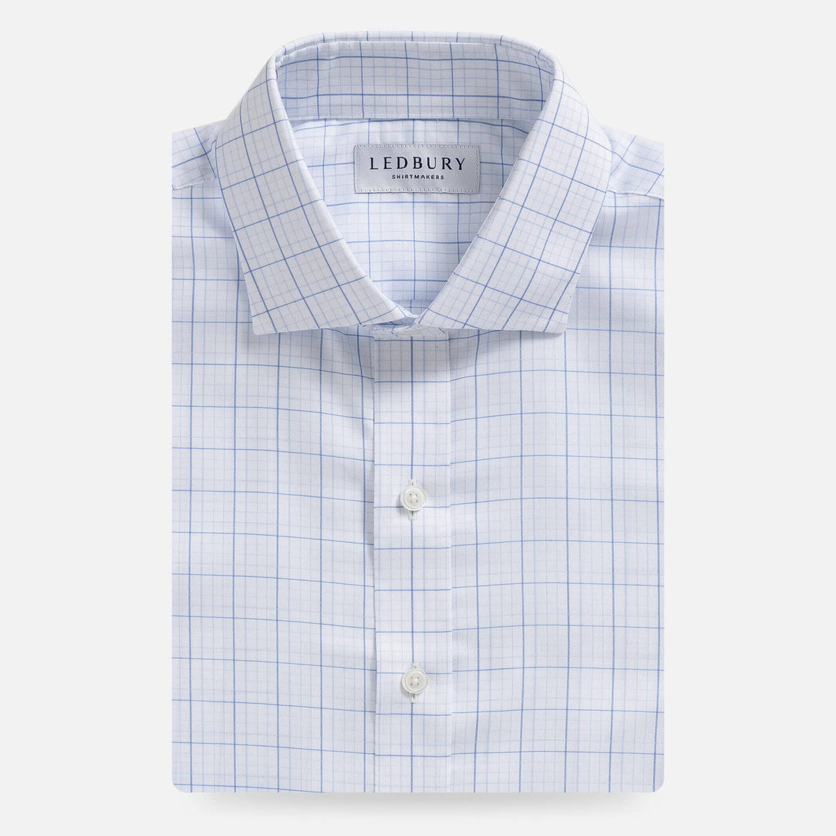 The Light Blue Corbly Comfort Stretch Custom Shirt – Ledbury