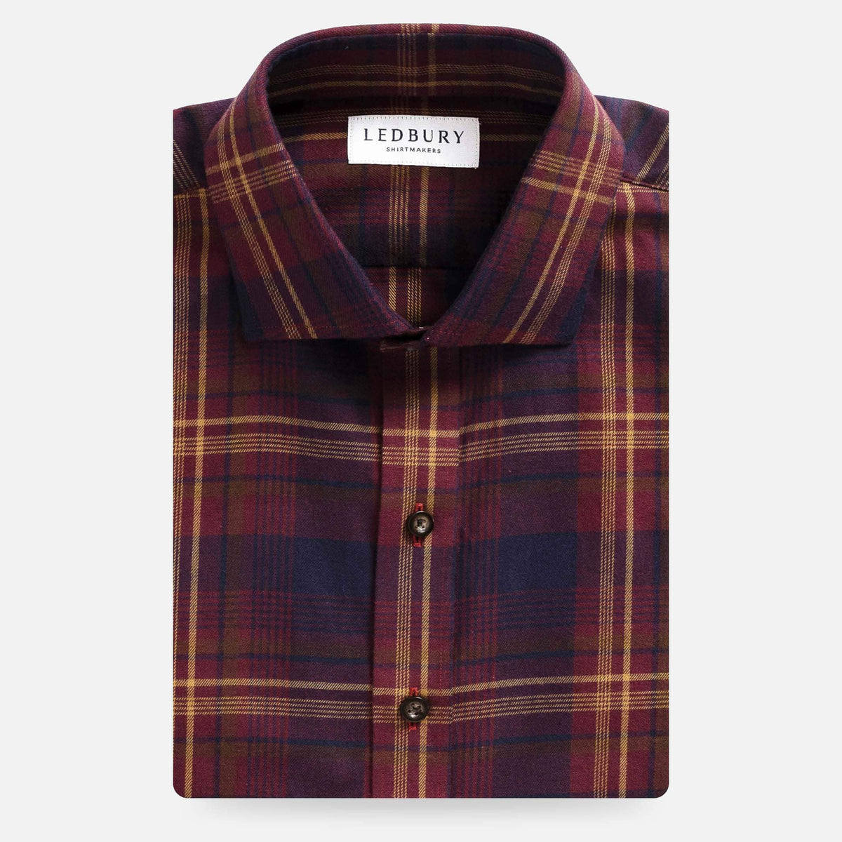 The Plum Woodly Plaid Custom Shirt – Ledbury
