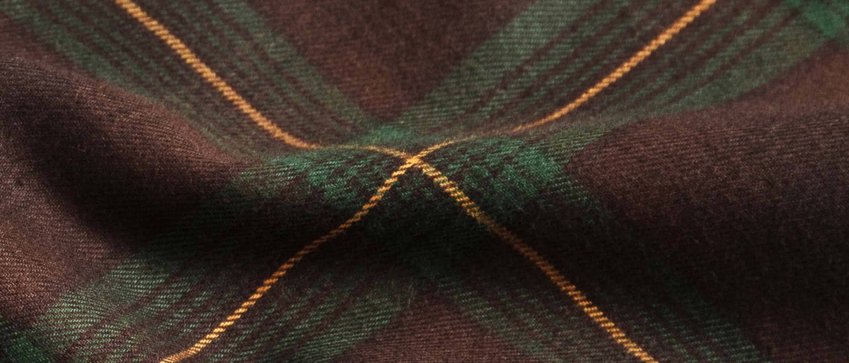 The Dark Brown Woodly Plaid Custom Shirt – Ledbury