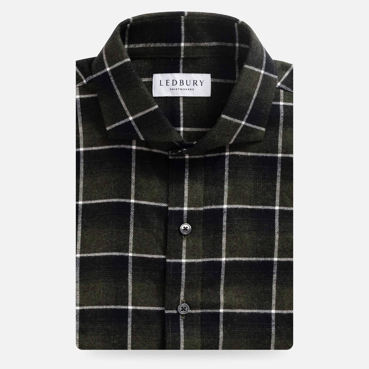 The Evergreen Arnold Flannel Custom Shirt – Ledbury
