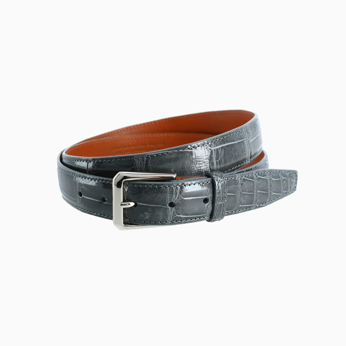 Trafalgar Genuine Glazed Alligator Belt – Ledbury