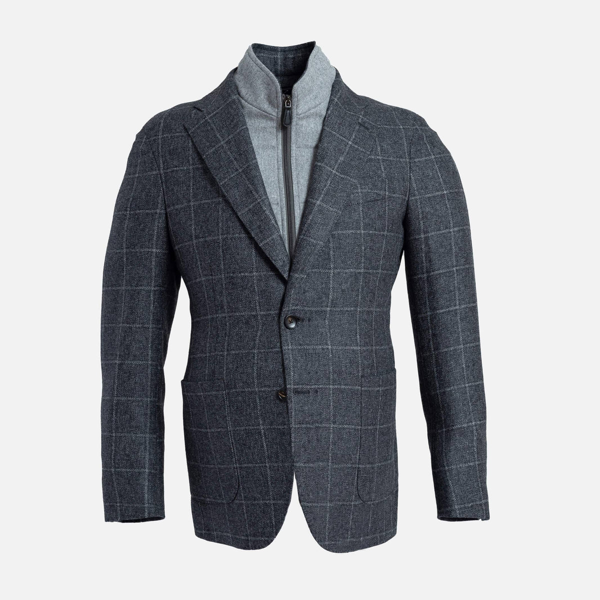 The Slate Garrison Windowpane Travel Jacket – Ledbury