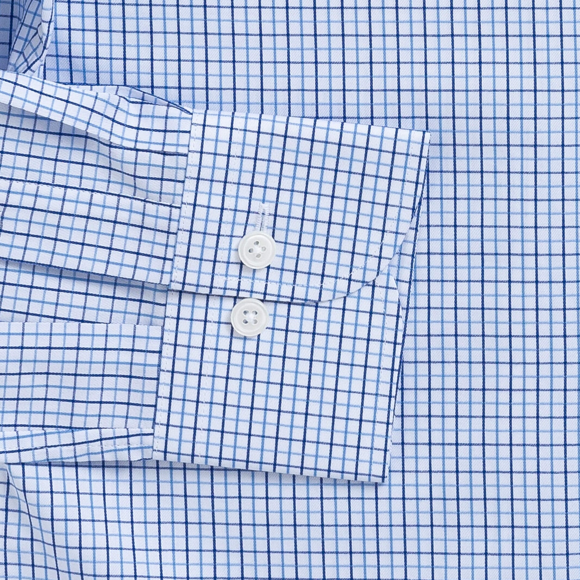 The Blue Hughes Check Custom Shirt – Ledbury
